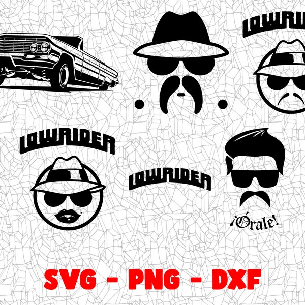 Lowrider Cholo Svg - Etsy