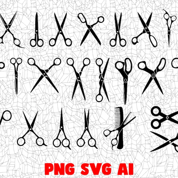 Scissors Svg - Etsy