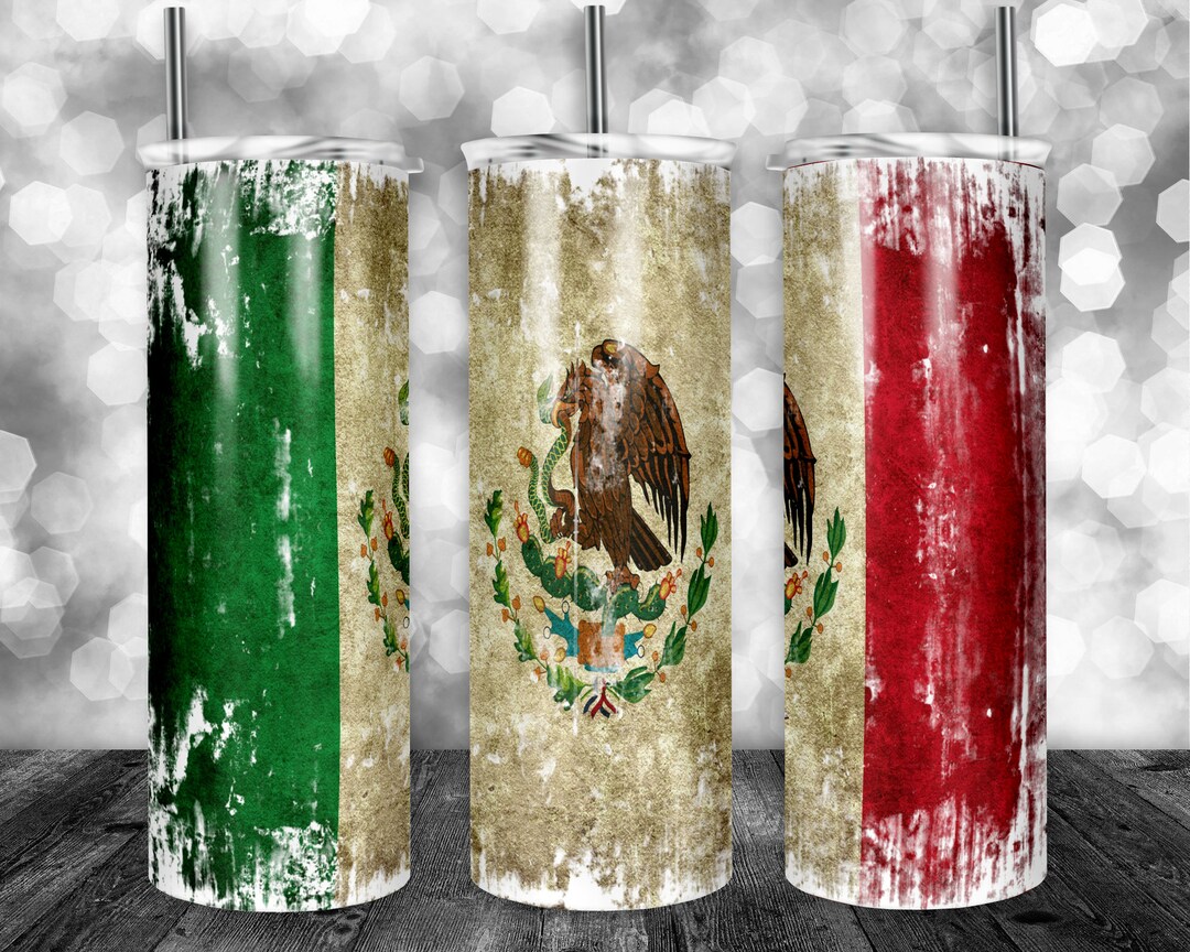 Mexico Sublimation Design, for 20oz Tumbler, Novelty Tumbler, Tumbler ...
