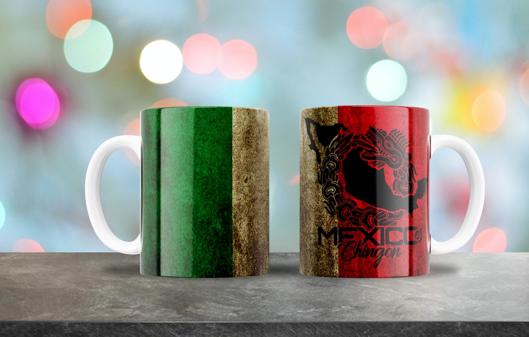 Mexico Mug Design, This Design Can Be Used to Sublimate 11 and 15oz ...