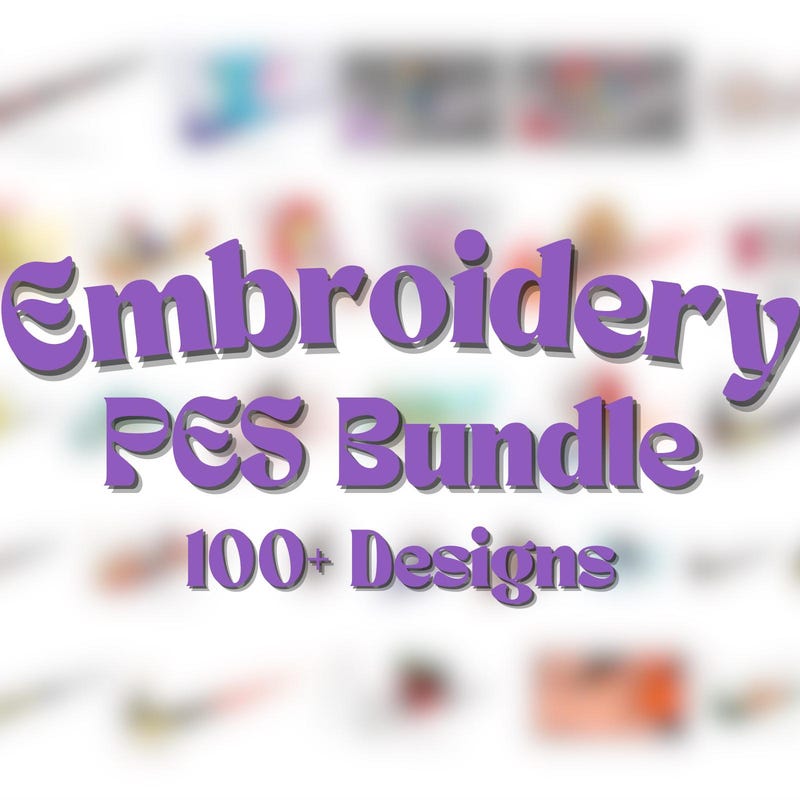 Pes Machine Embroidery Designs - Etsy