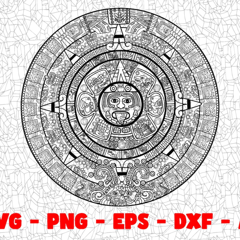 Aztec Calendar - Etsy