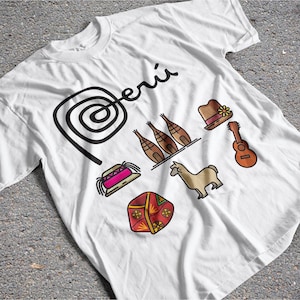 Peru T-shirt Bundle | PNG/SVG Bundle | Andean Art Clipart for Shirts ...