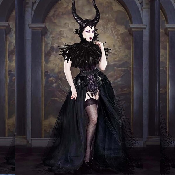 Maleficent Costume Etsy