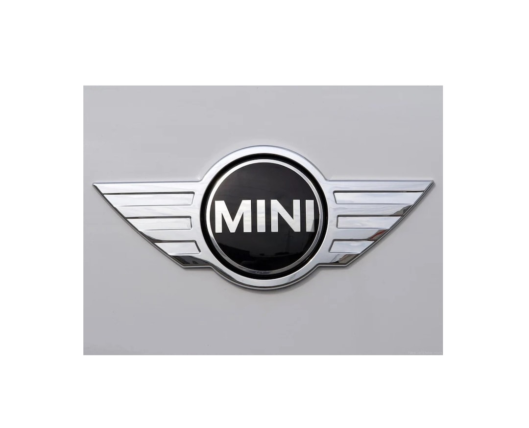 1 Badge Mini Cooper En Métal Logo Insigne Emblème Noir Capot / - Etsy UK
