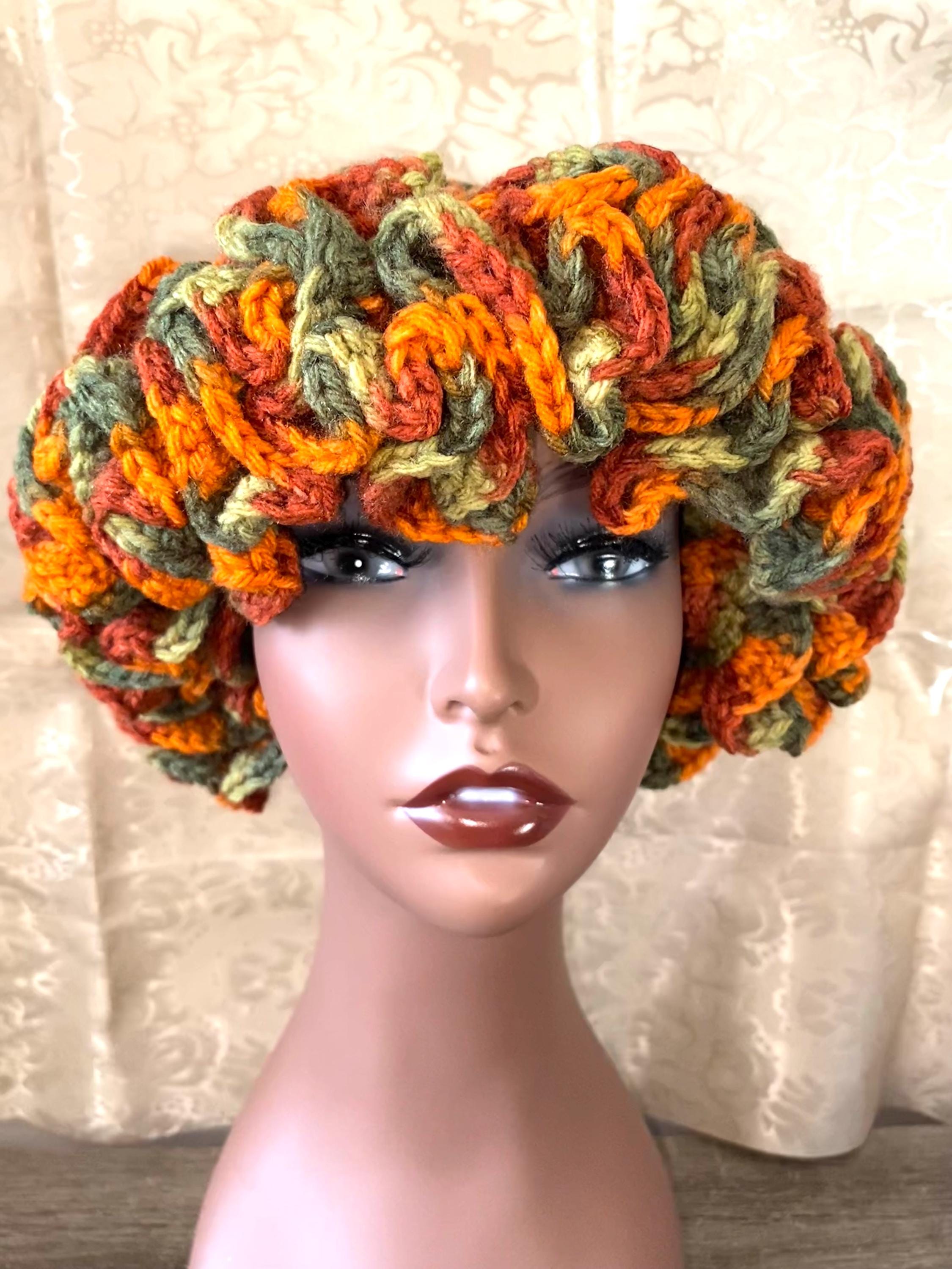 Custom Crochet Ruffle Hats - Etsy