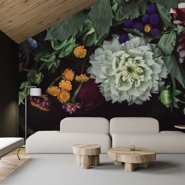 Large Scale Floral - Etsy