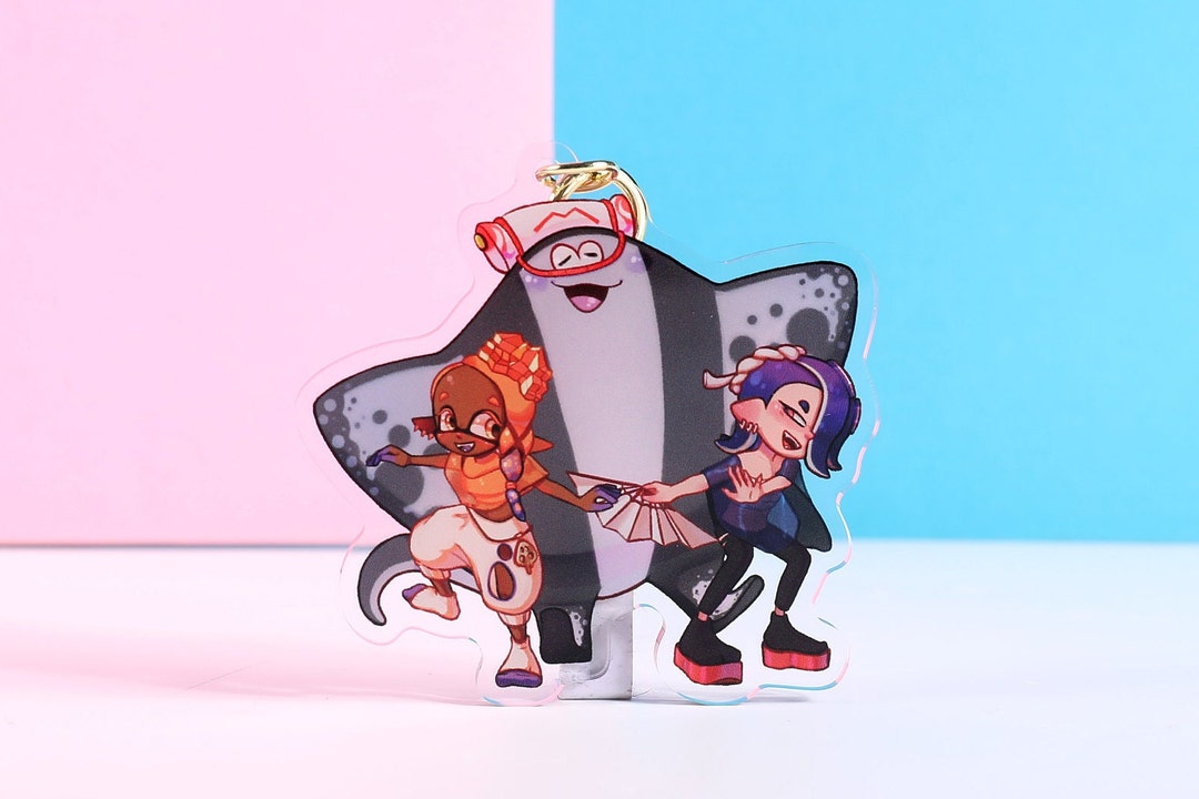 Deep Cut Acrylic Charm / Keychain Double Sided - Etsy