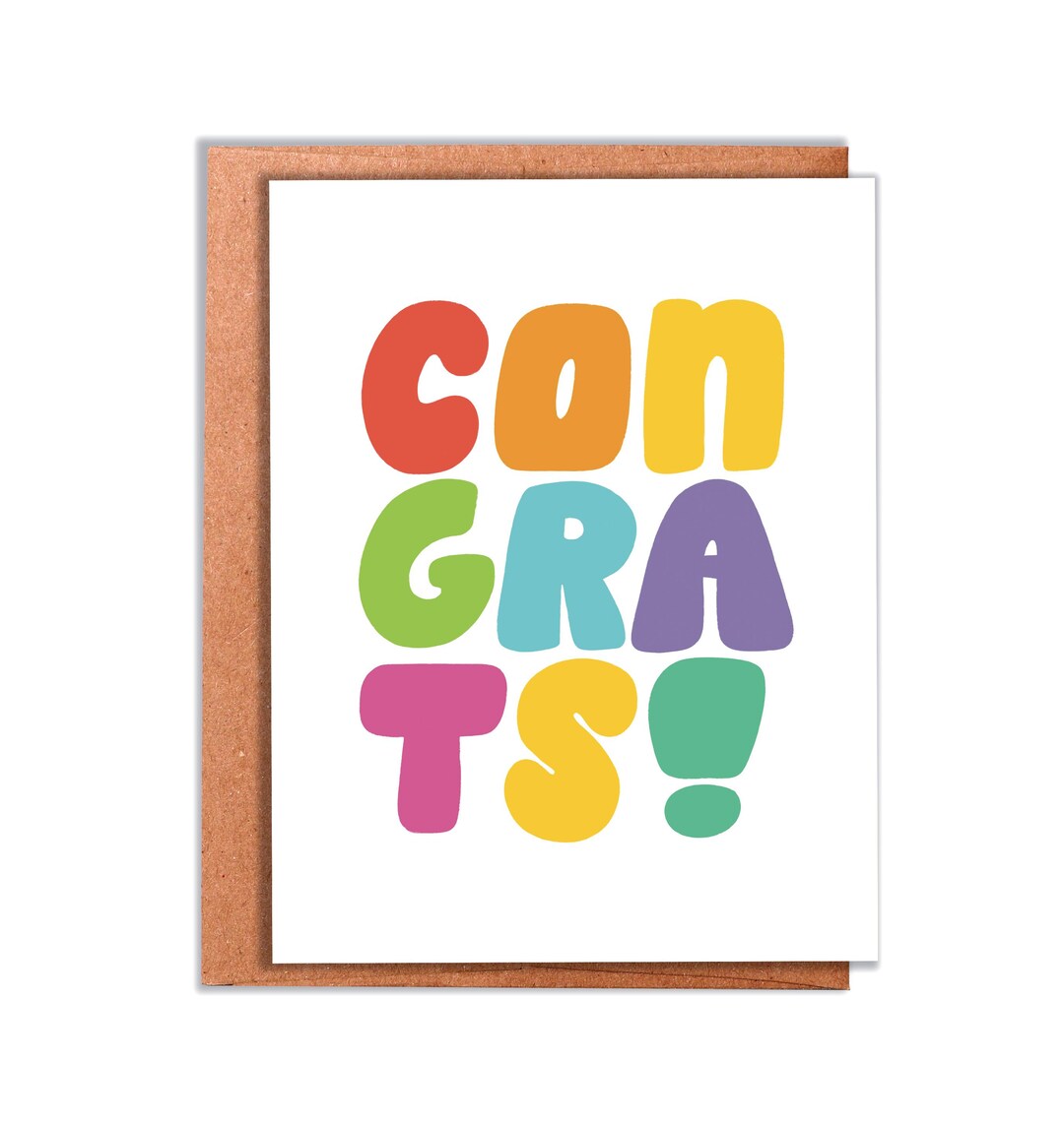 Congratulations Greeting Card | Fun Congrats Greeting Card for ...