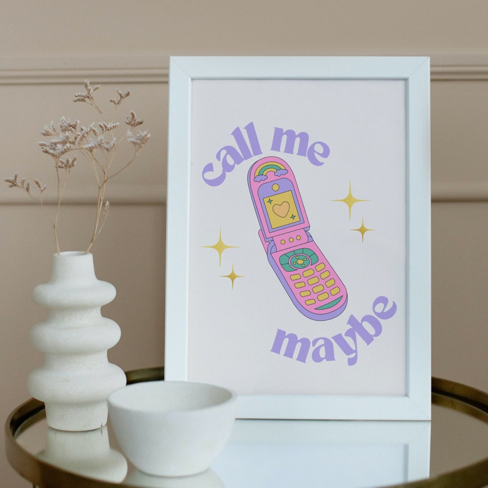 Call Me Maybe Print Printable Wall Art Digital Download - Etsy