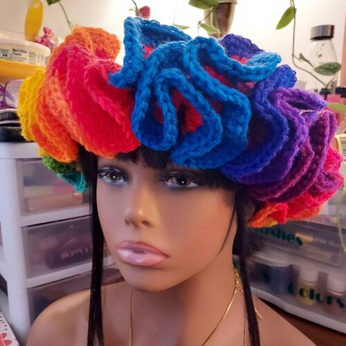 Crochet Ruffle Bucket Hat - Etsy