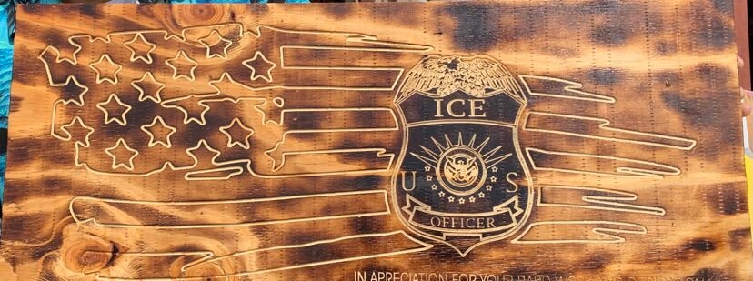 ICE OFFICER Badge- PNG - Etsy
