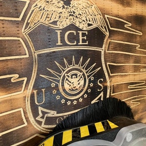 ICE OFFICER Badge- PNG - Etsy