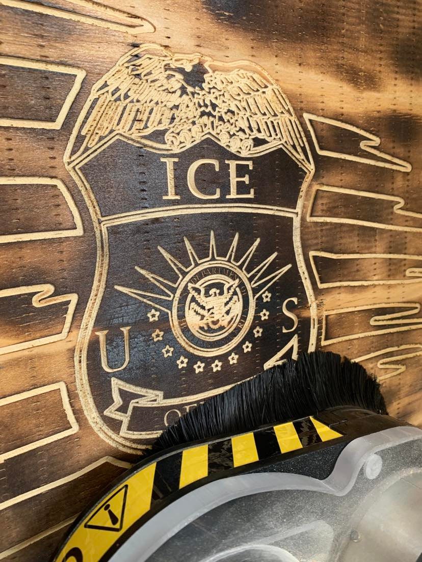 ICE OFFICER Badge- PNG - Etsy