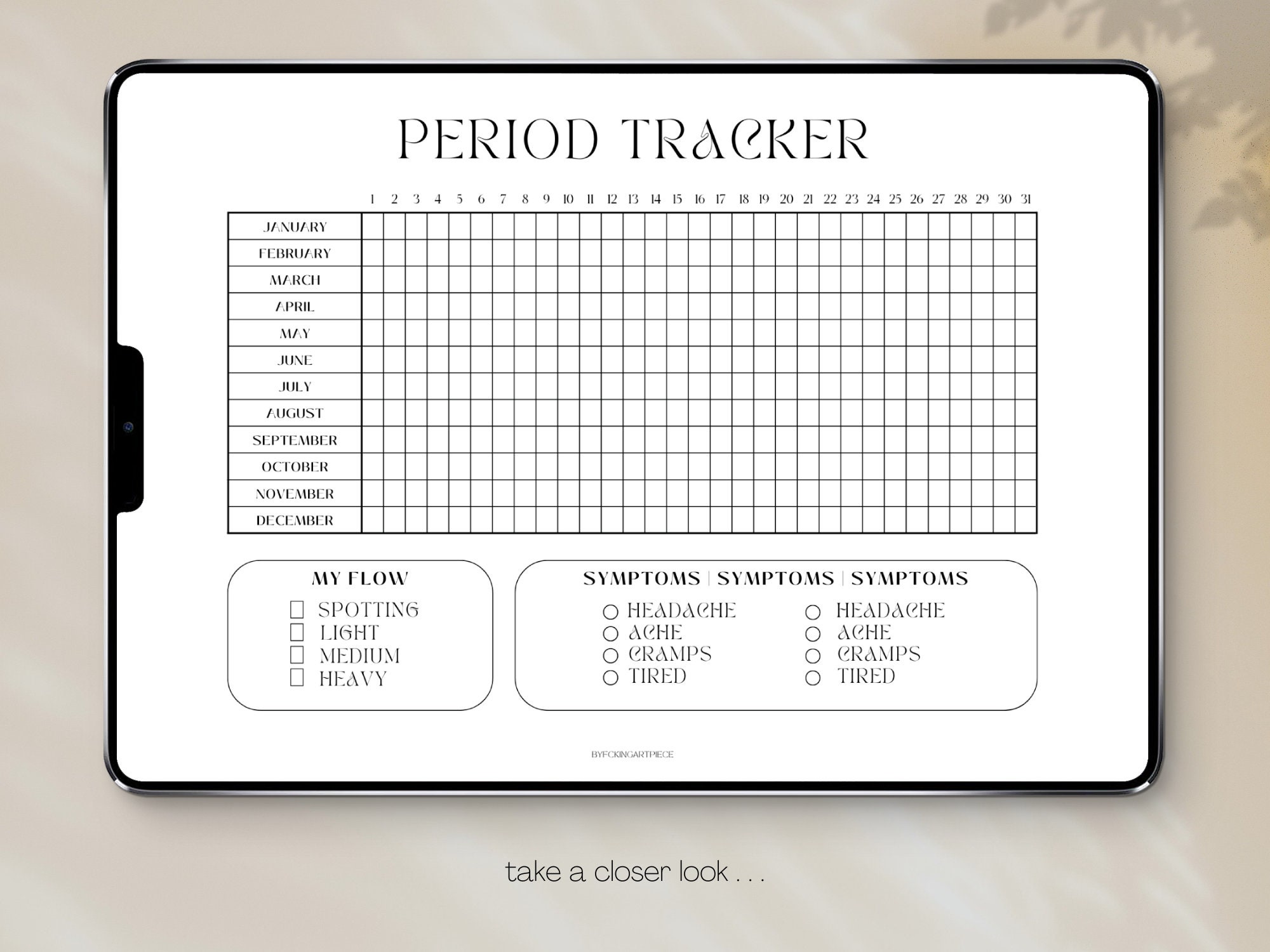 Period Calendar Period Tracker Printable Period Tracker - Etsy Canada