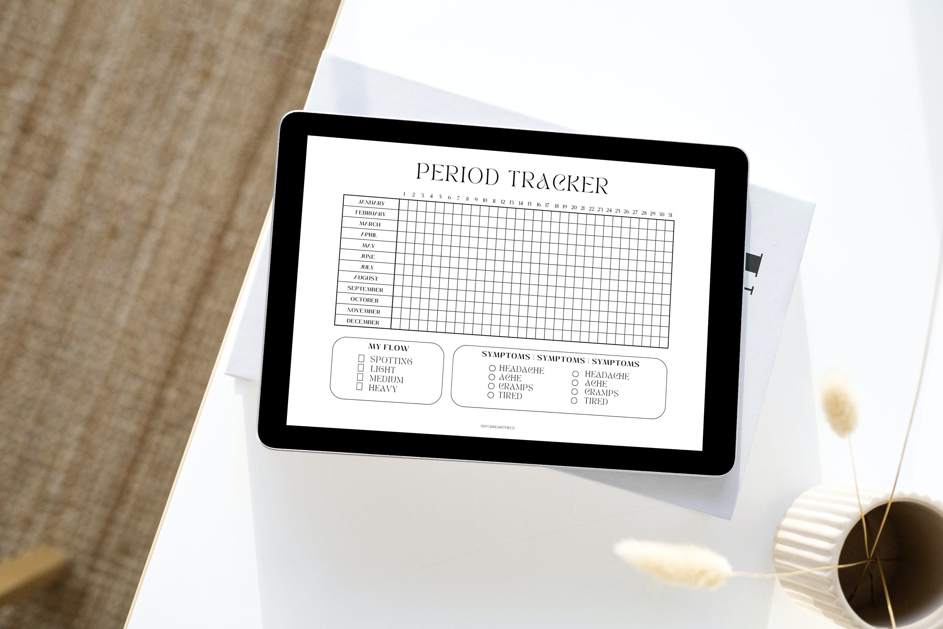 Period Calendar Period Tracker Printable Period Tracker - Etsy Canada