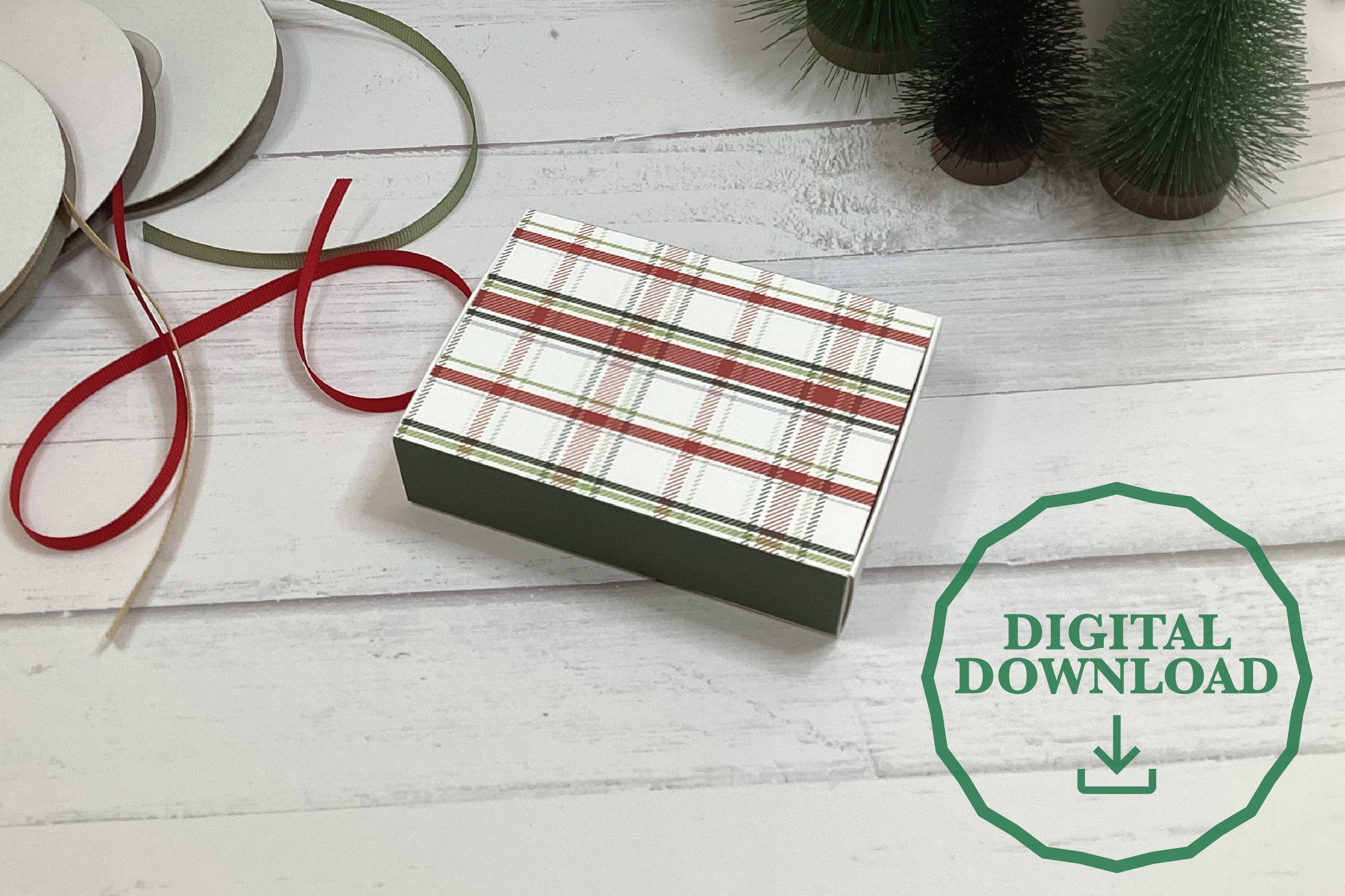 Printable Gift Box | Matchbox | Printable Gift Card Holder | Christmas ...