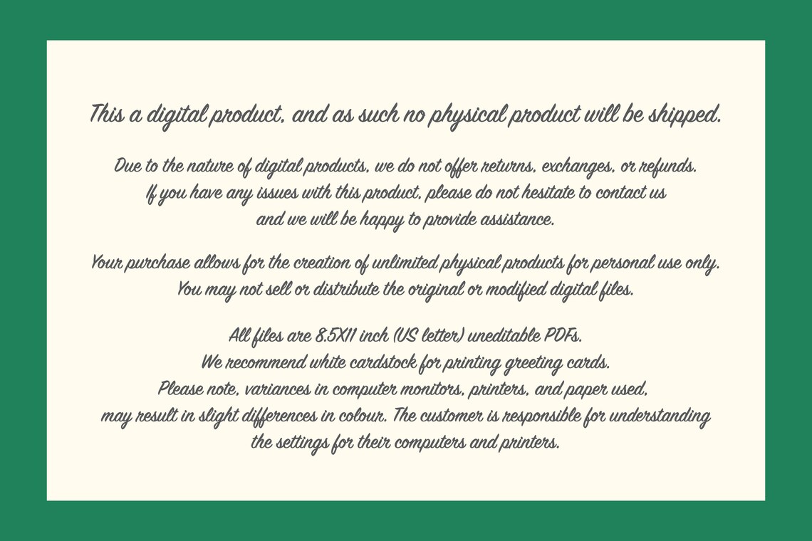 Printable | Ransom Note Letter Birthday Card | 4X6 Inches | PDF File ...