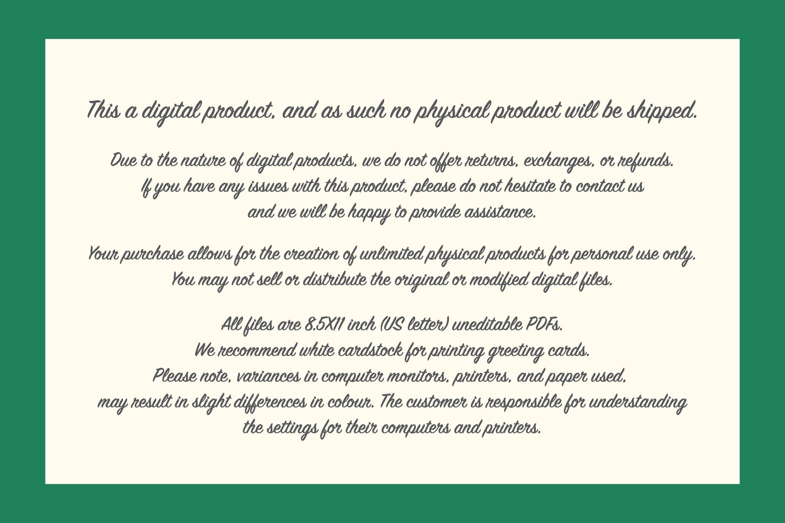 Printable | Ransom Note Letter Birthday Card | 4X6 Inches | PDF File ...