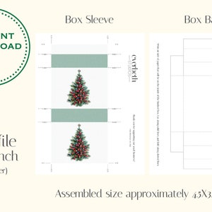 Printable Gift Box | Matchbox | Printable Gift Card Holder | Vintage ...