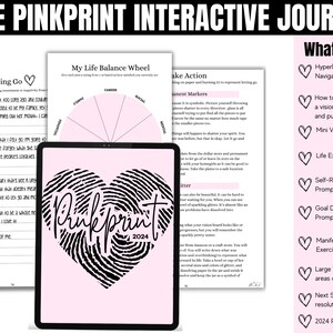 2024 Digital Vision Board Goodnotes Bundle Templates Vision Board ...