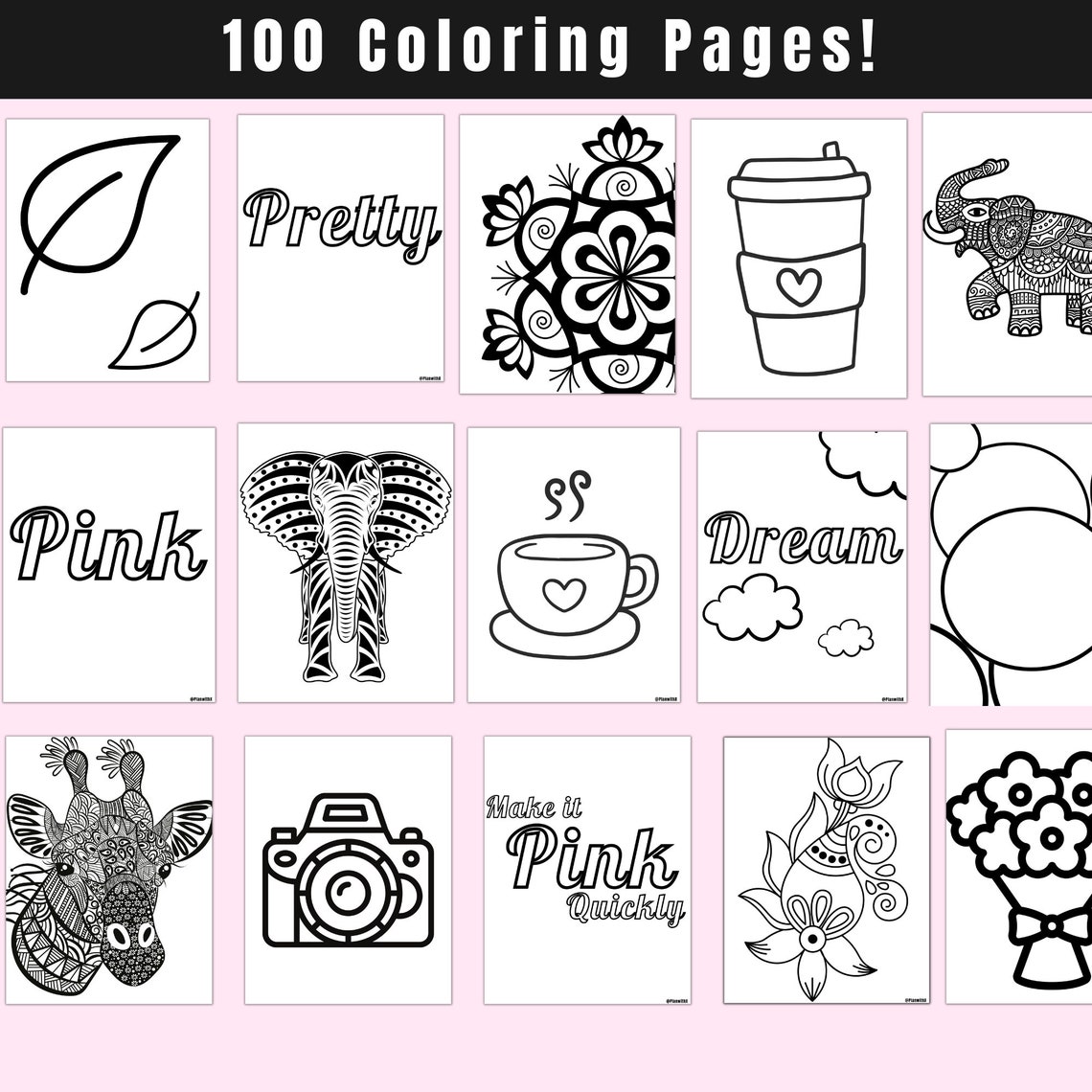 Coloring Pages for Women, 100 Printable Coloring Pages for Women ...