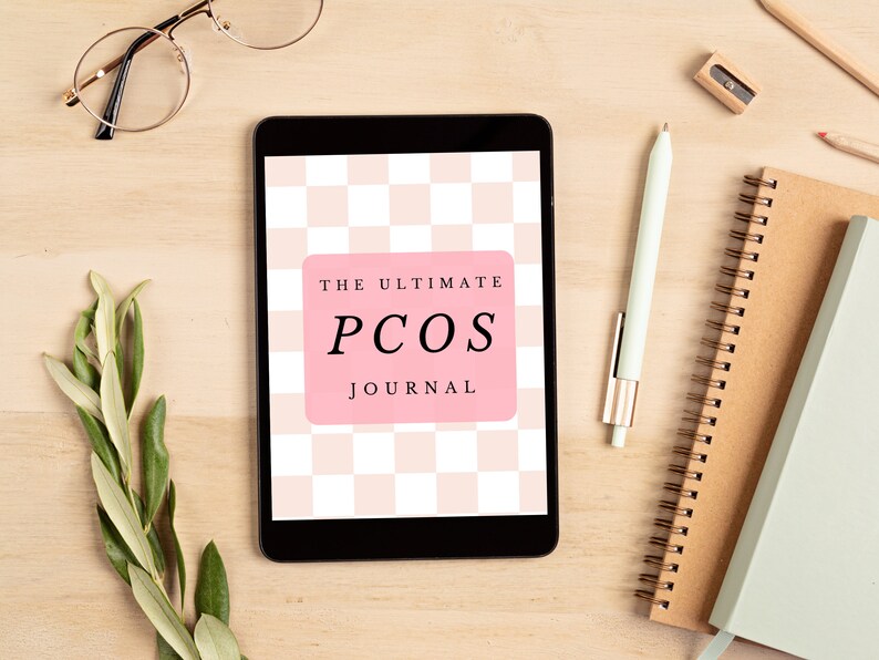 The Best PCOS Journal in Baby Pink. More Colors Available - Etsy Israel