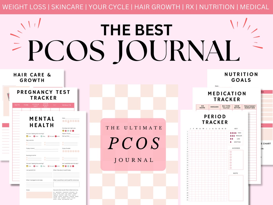 The Best PCOS Journal in Baby Pink. More Colors Available! - Etsy