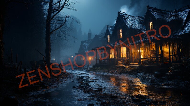 10x Spooktacular Halloween Backdrops - High-resolution AI Artworks - Etsy