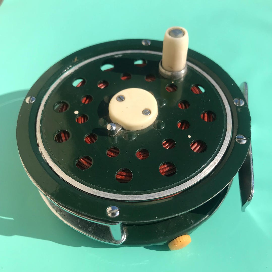 Vintage Olympic Expert Fly Reel W/line - Etsy