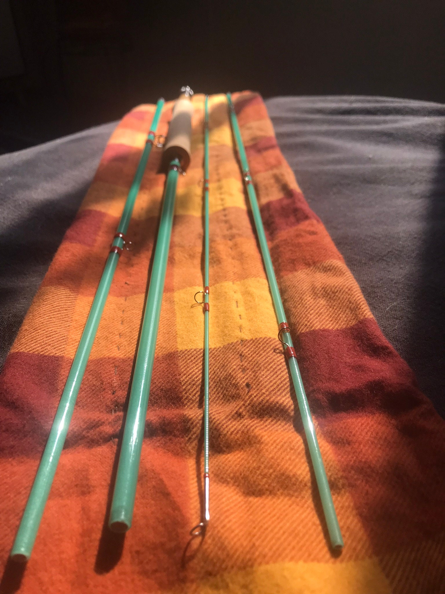 Custom Fiberglass Fly Rod 4 WT Iconoglass - Etsy