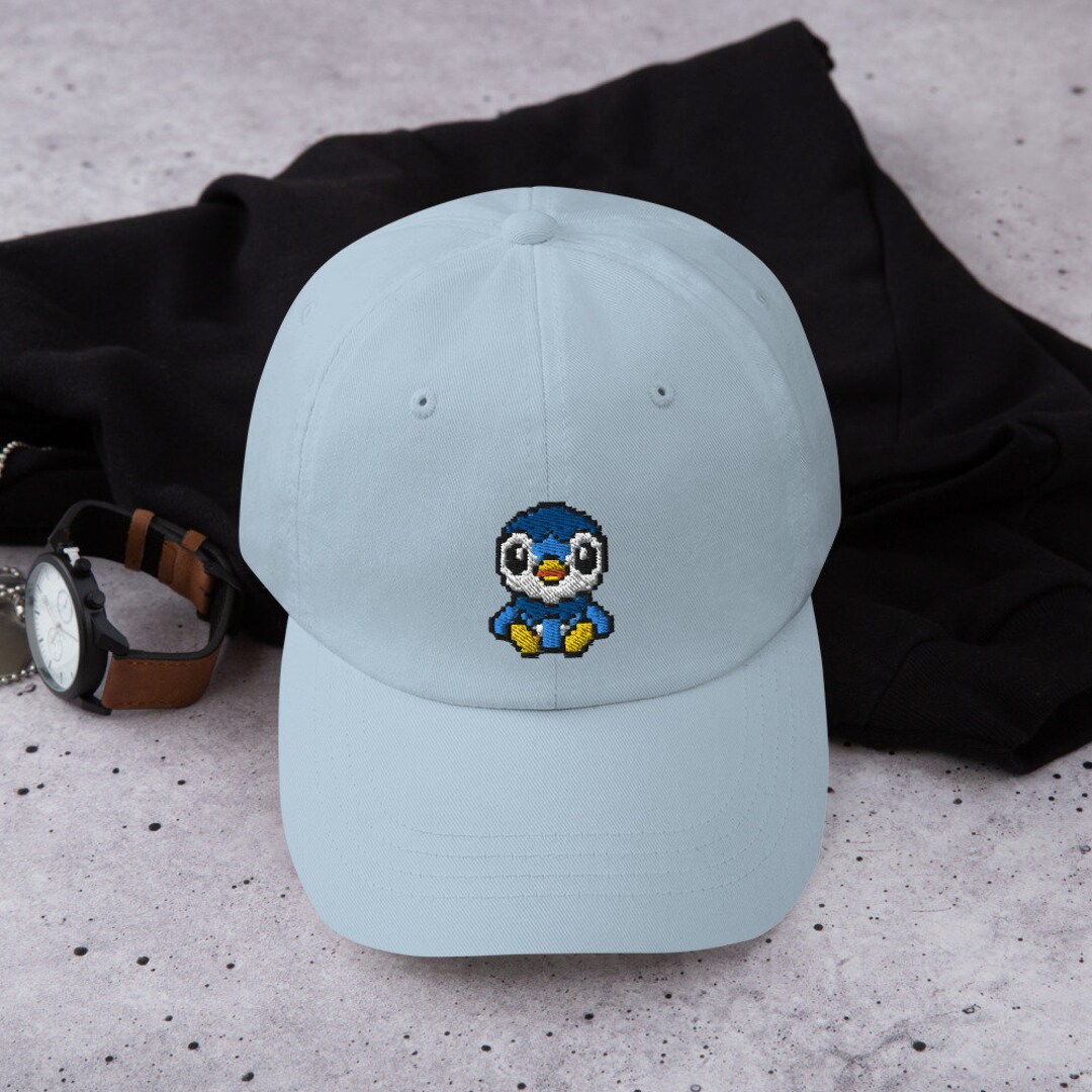 Piplup Unisex Embroidered Hat / Pokémon Hat / for Men and Women - Etsy