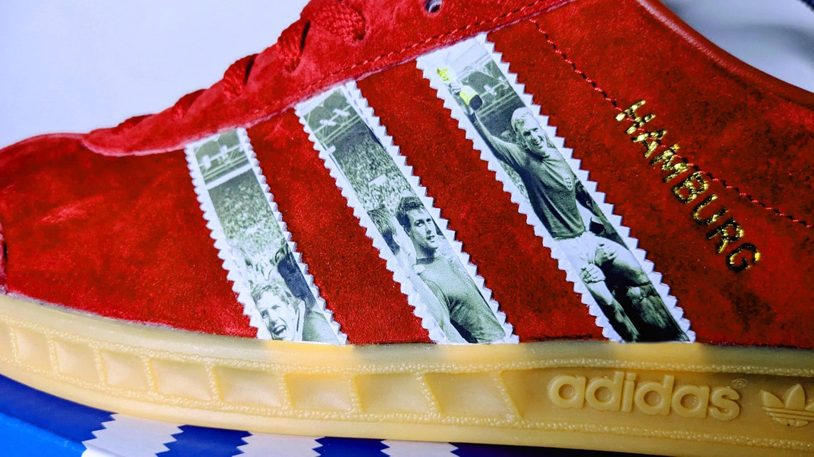 Personalised Custom Football Adidas Originals Trainers. Multiple Styles ...