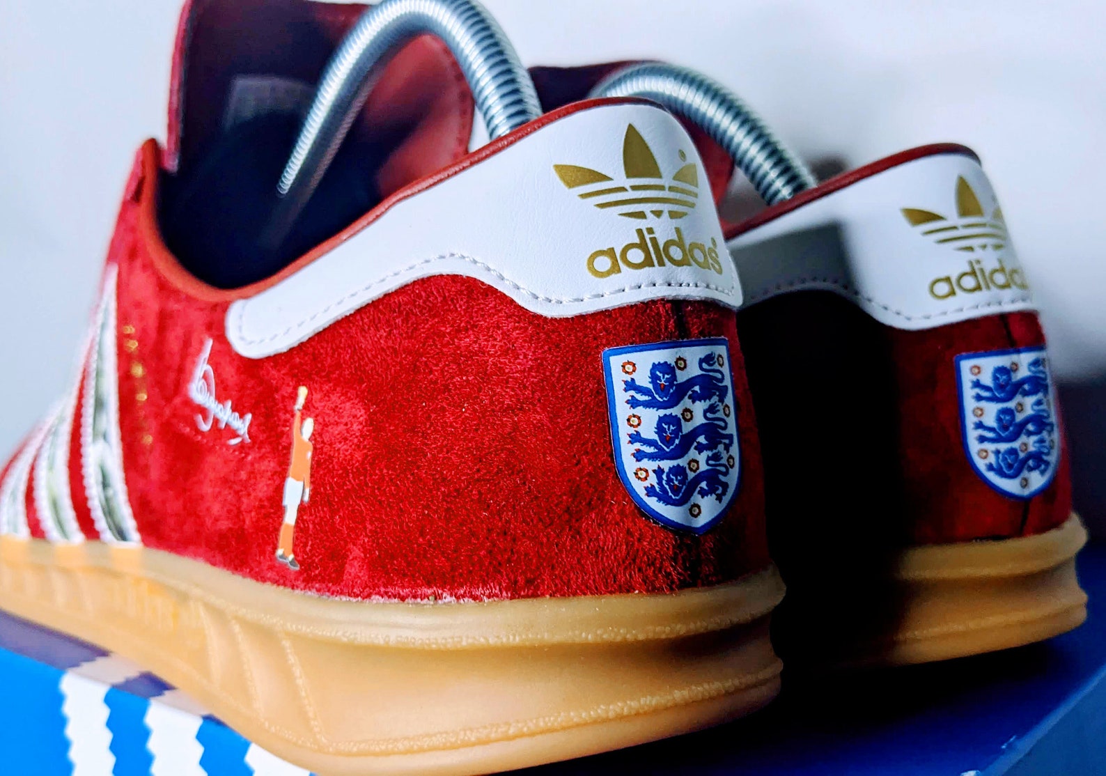 Personalised Custom Football Adidas Originals Trainers. Multiple Styles ...