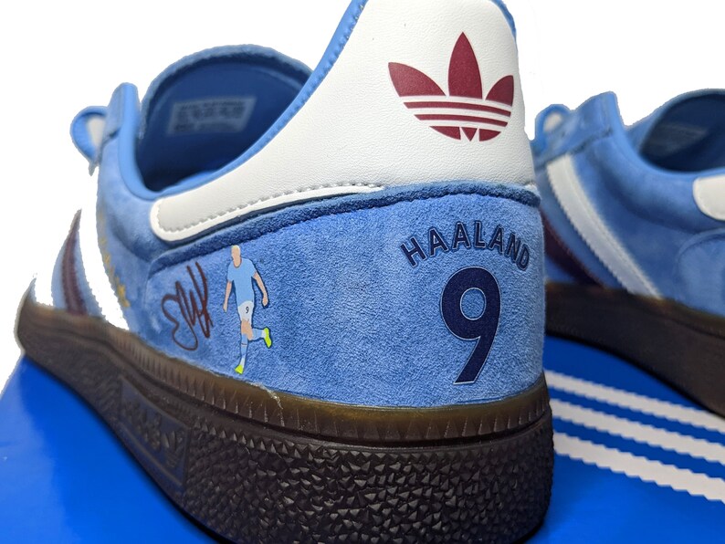 Personalised Custom Football Adidas Originals Trainers. Multiple Styles ...
