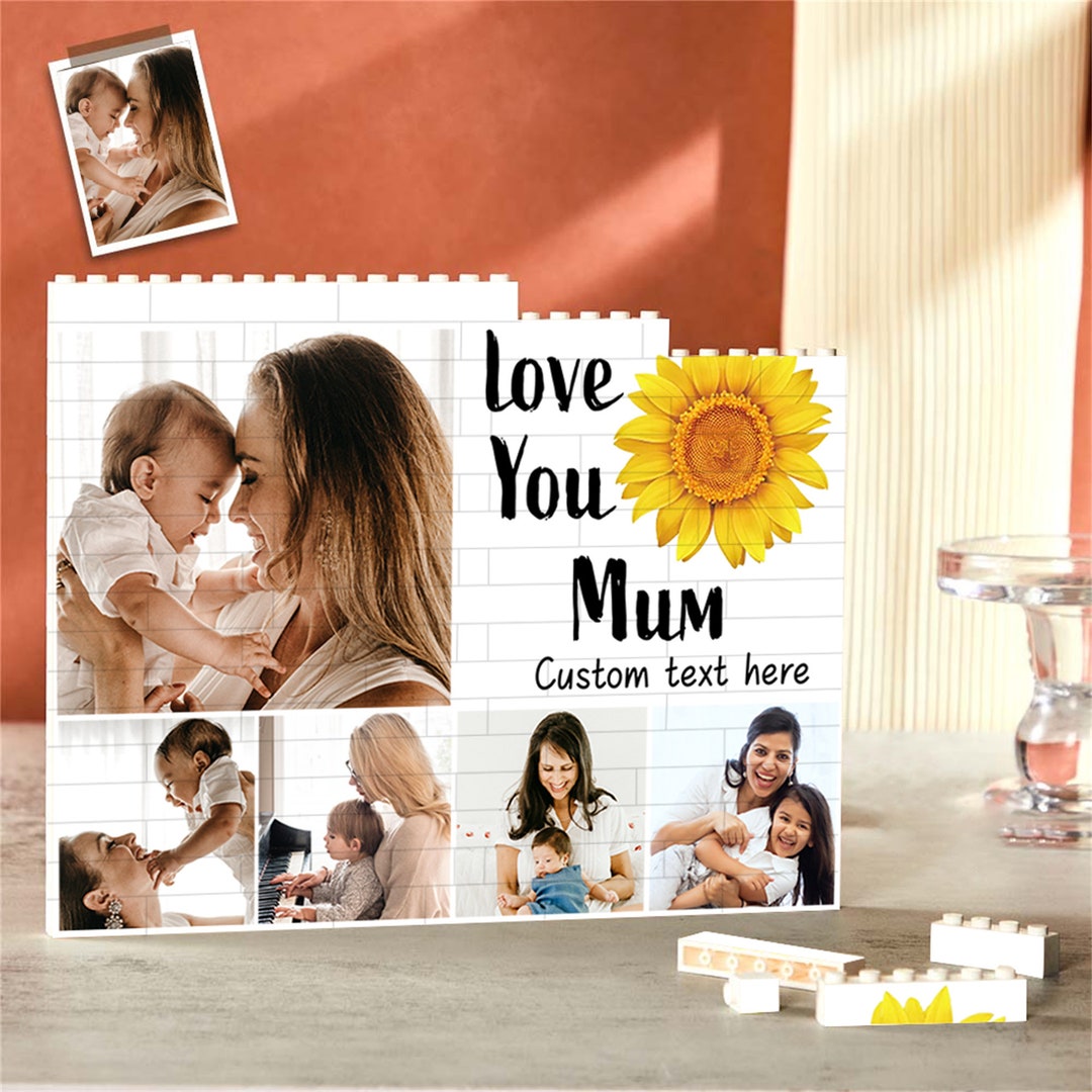 Custom 5 Photos Rectangle Building Block Personalized Puzzle - Etsy