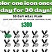 30 Day Meal Plan Challenge Printable, Save 300 Dollars in 30 Days ...