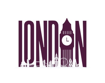 London SVG & PNG - Etsy