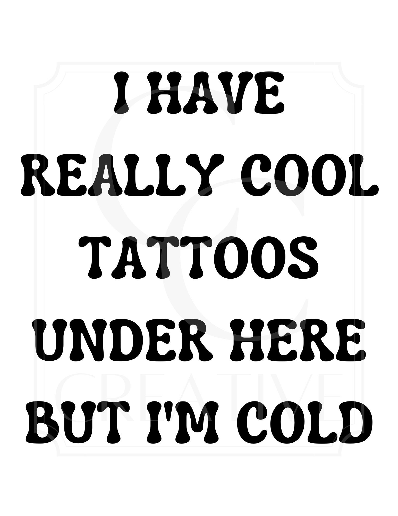 Really Cool Tattoos - Etsy