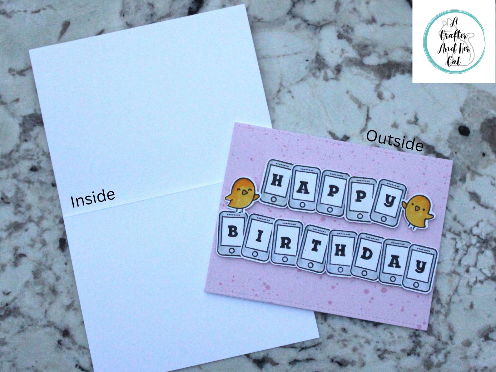 Texting Happy Birthday Card | Handmade Birthday Card | Happy Birthday ...
