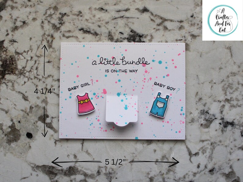 Baby Gender Reveal Card | Baby Announcement Card | Baby Boy Card | Baby ...