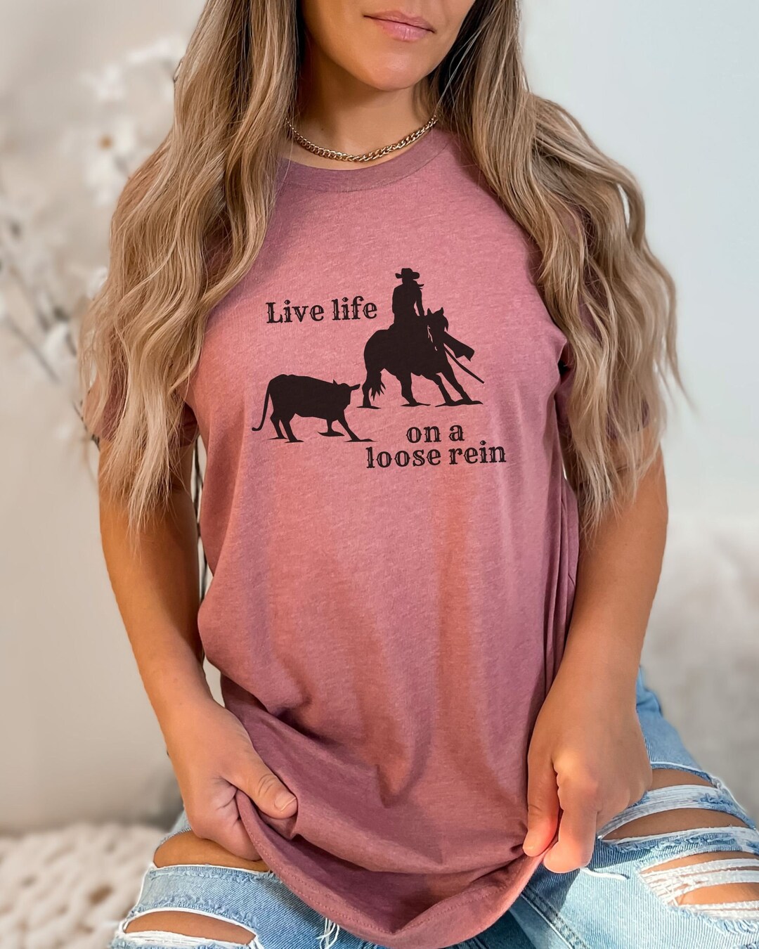 Reining Cow Horse / Reining Cow Horse Shirt / Reining Horse Shirt ...
