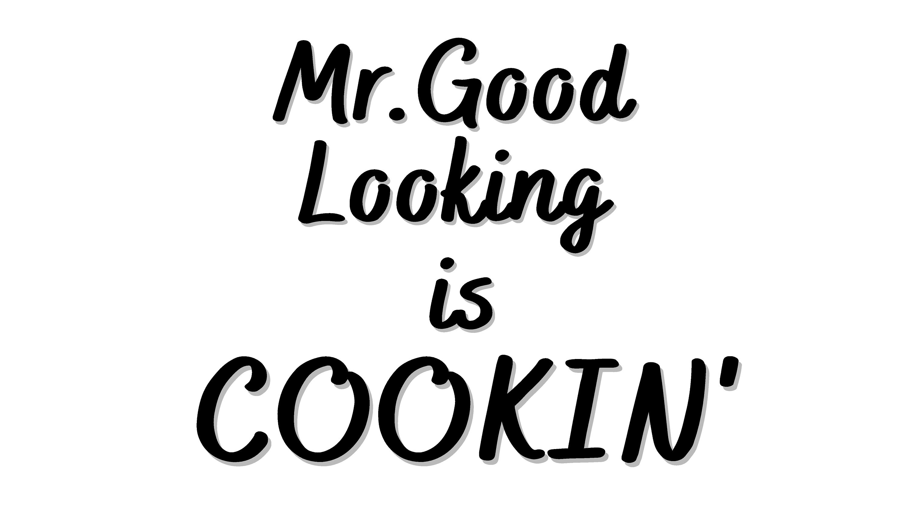 Little Chef & Mr. Good Looking Cooking: PNG Images for Aprons Get ...