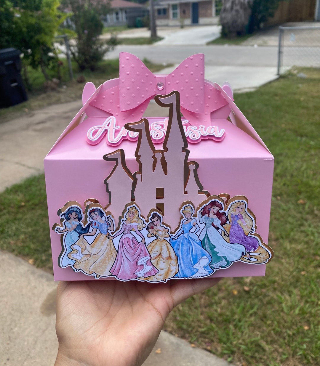 Princess Favor Gable Boxes - Etsy