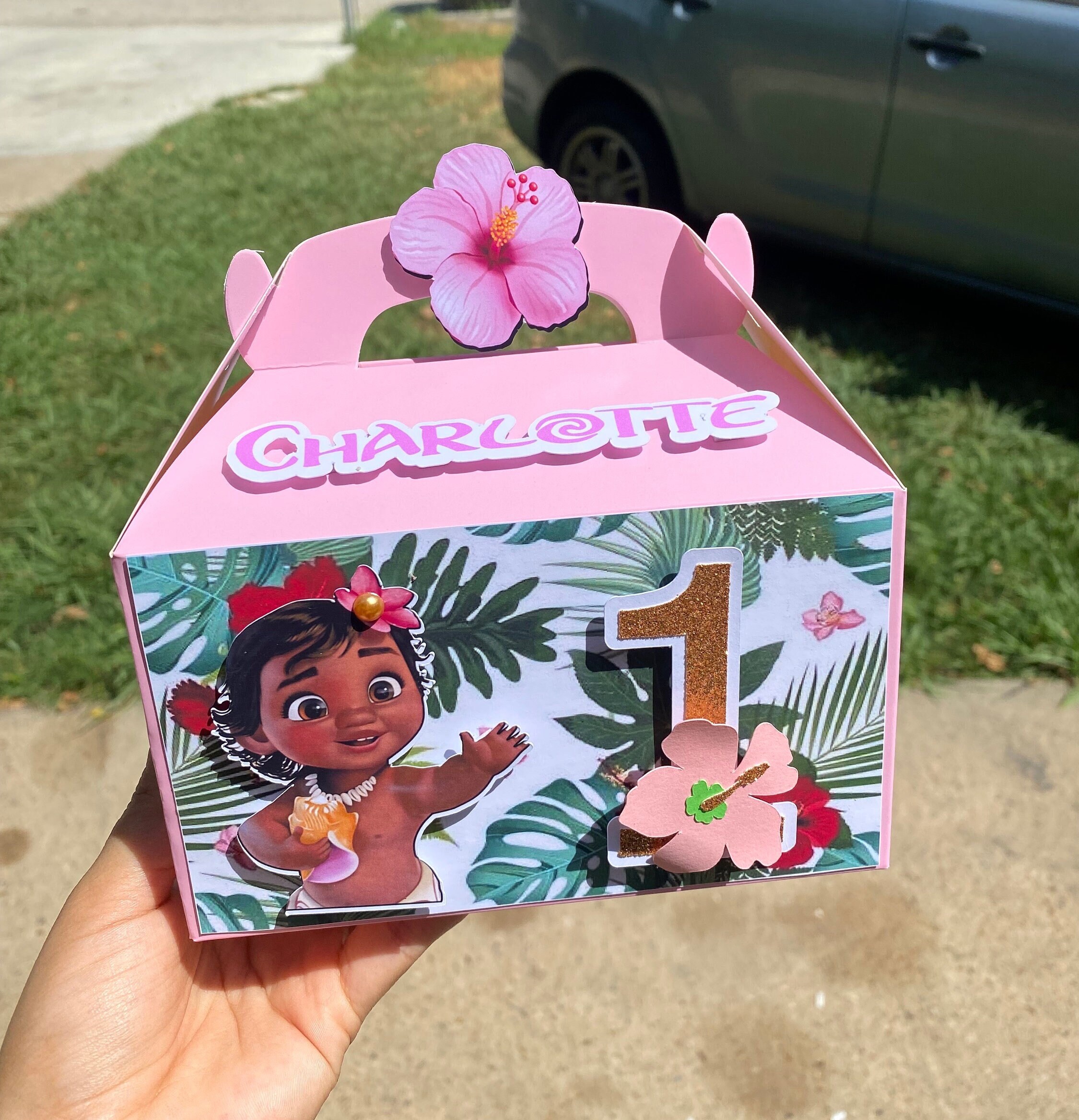 Moana Favor Gable Boxes - Etsy