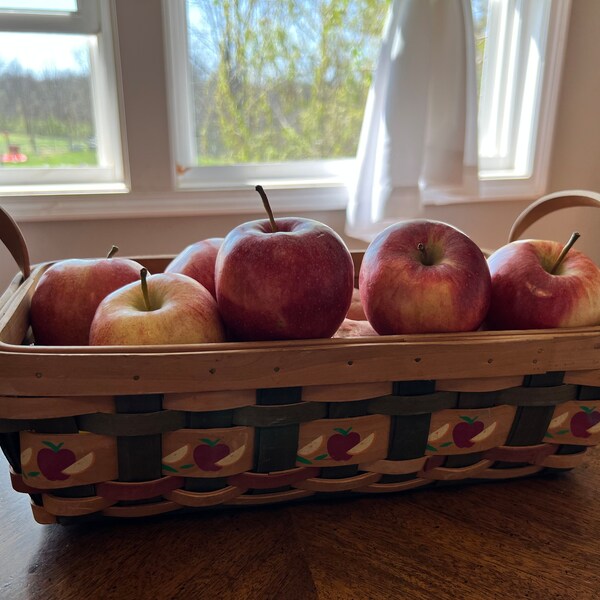 Apple Basket - Etsy