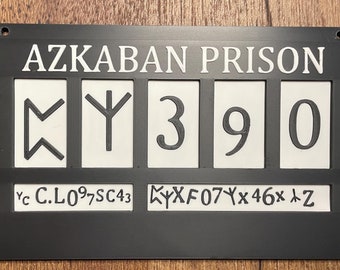 Azkaban Prison Processing Sign Sirius Black Full Size - Etsy