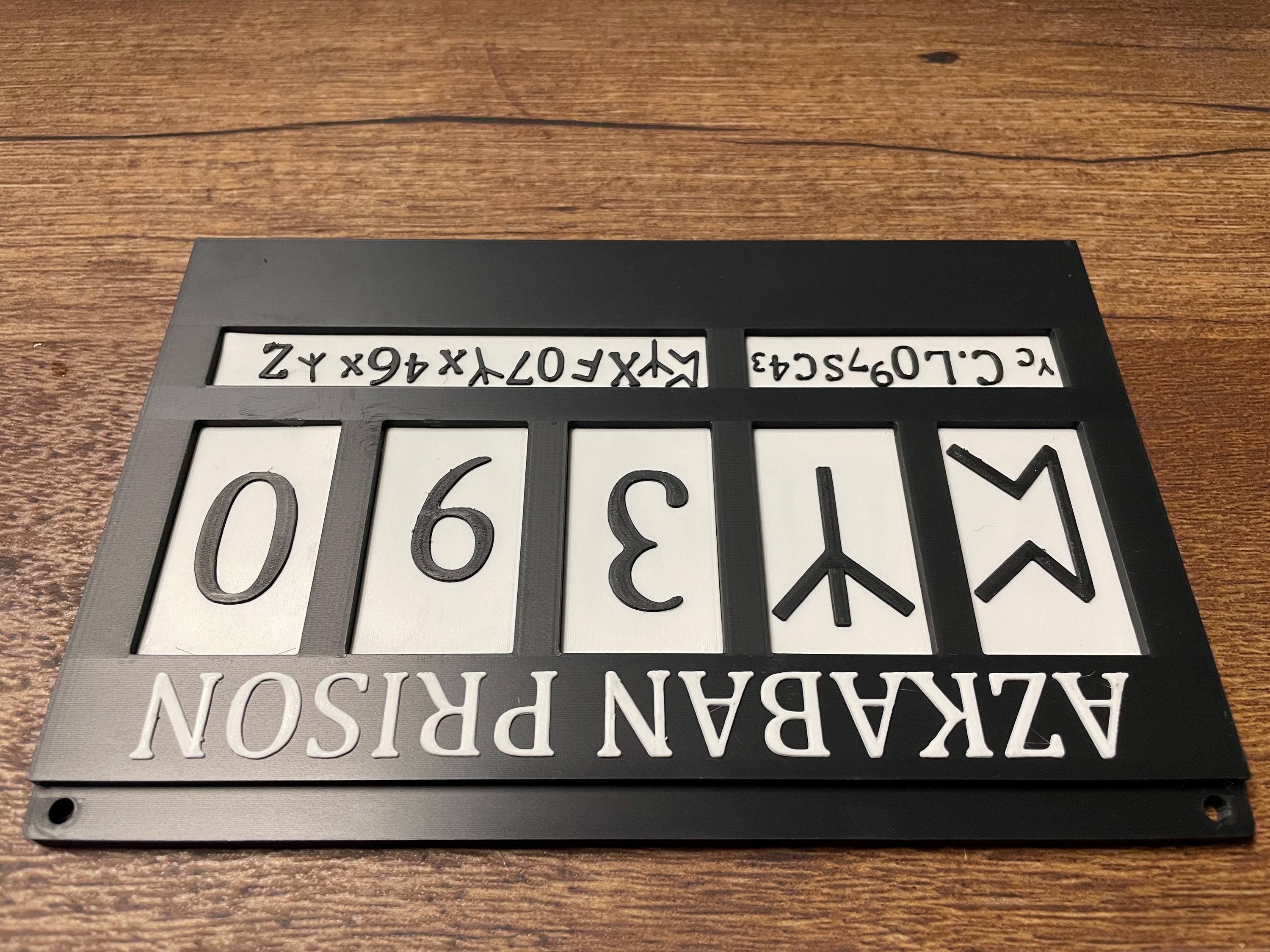 Azkaban Prison Sign - Etsy