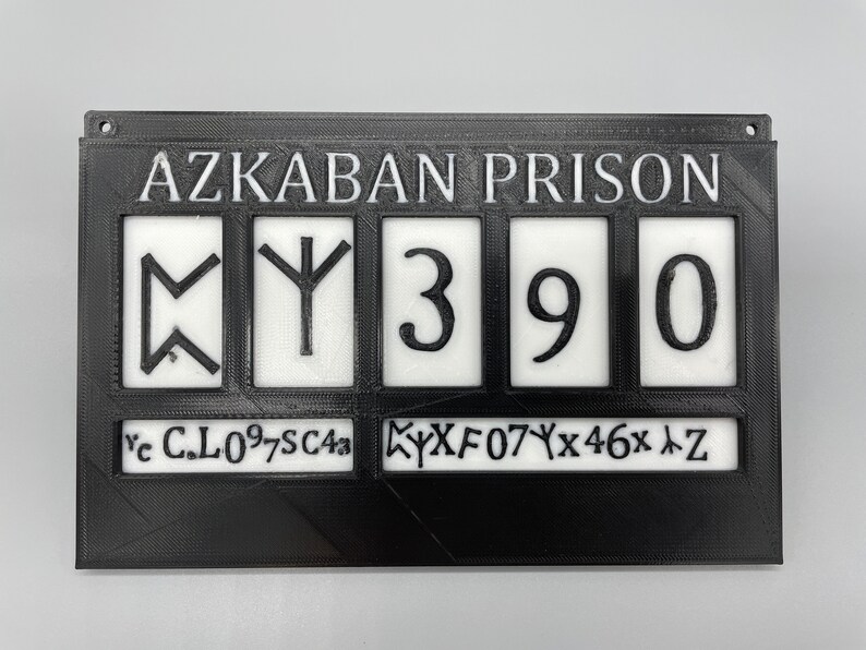 Azkaban Prison Sign - Etsy