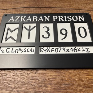 Azkaban Prison Sign - Etsy